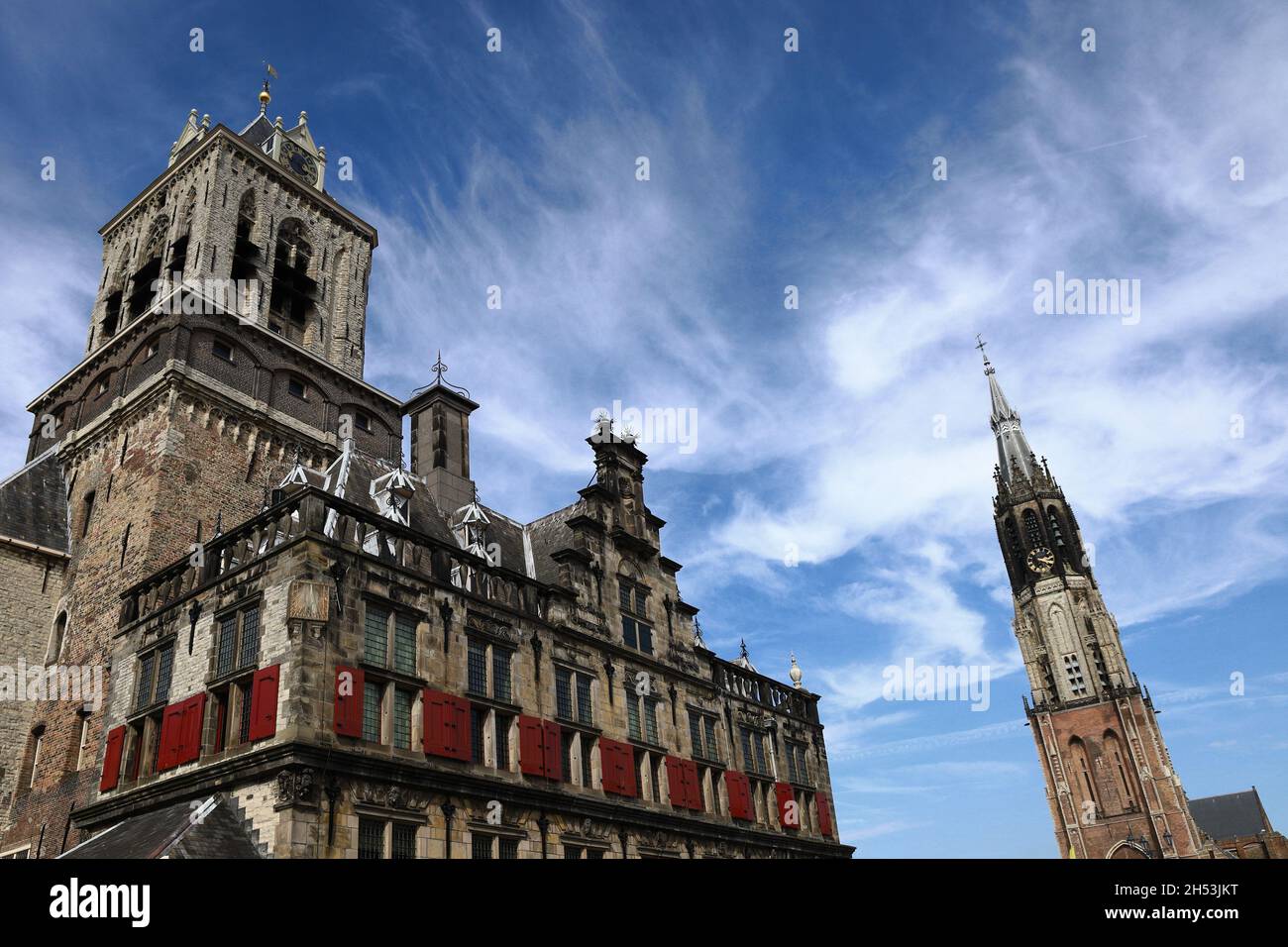 Delft City Hall Stock Photo - Alamy