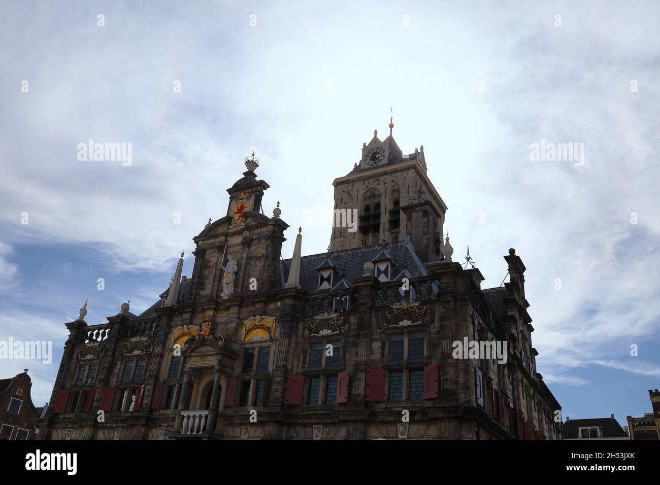 Delft City Hall Stock Photo - Alamy