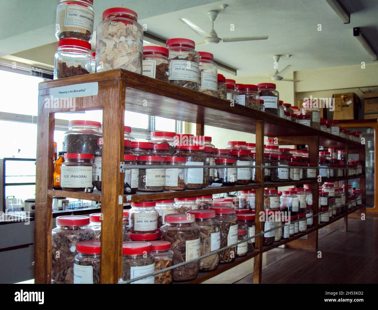 This image wal taken in the medicinal lab of Pokhara University on May ...