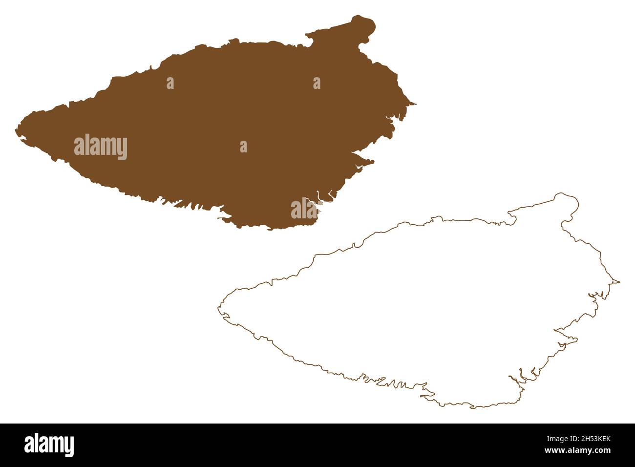 Misool island (Republic of Indonesia, South East Asia, Raja Ampat ...