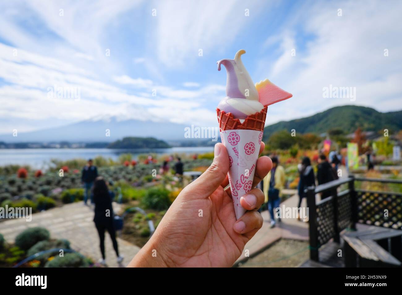 Mt fuji dessert hi-res stock photography and images - Alamy