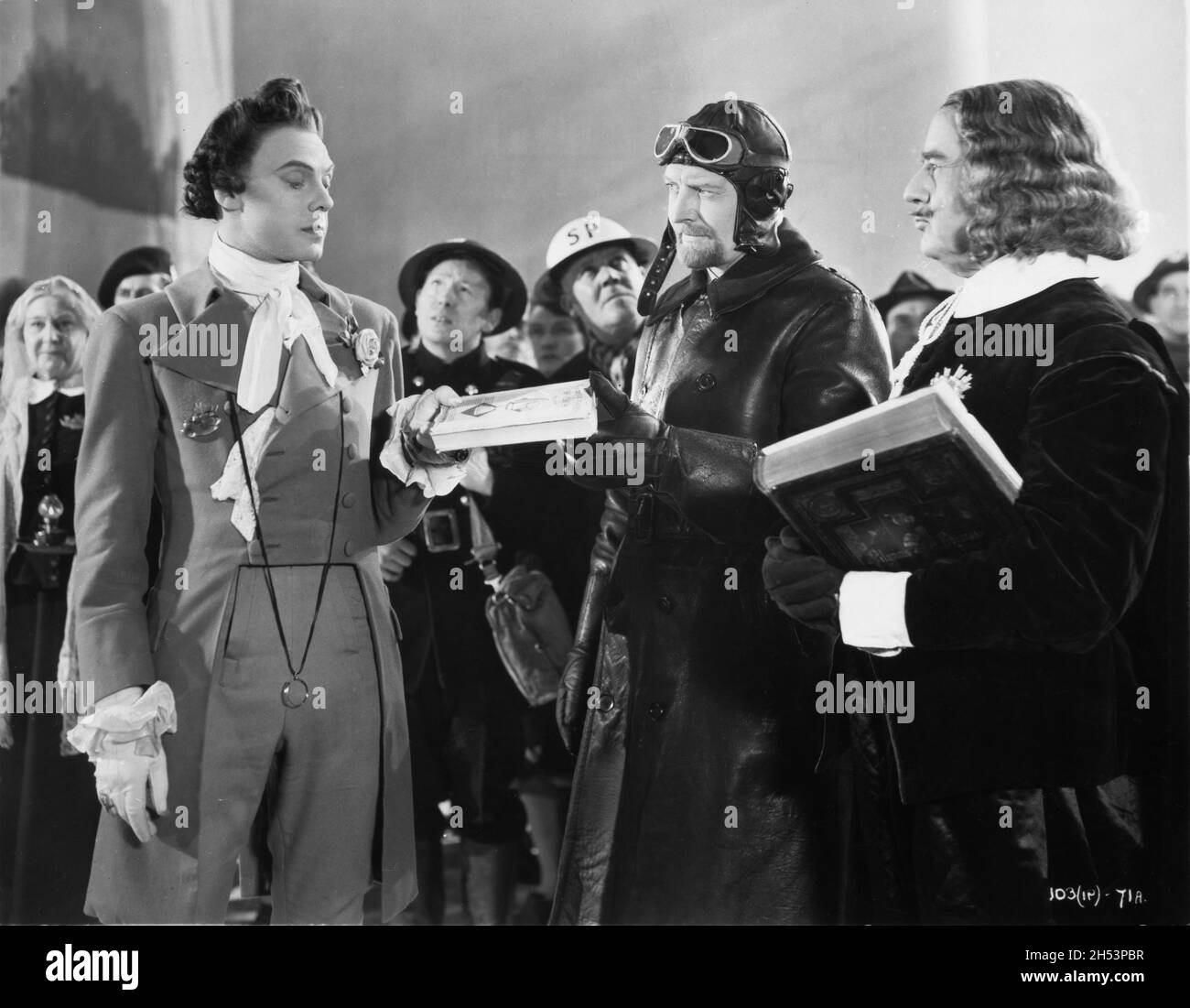 MARIUS GORING and ROGER LIVESEY in A MATTER OF LIFE AND DEATH ...