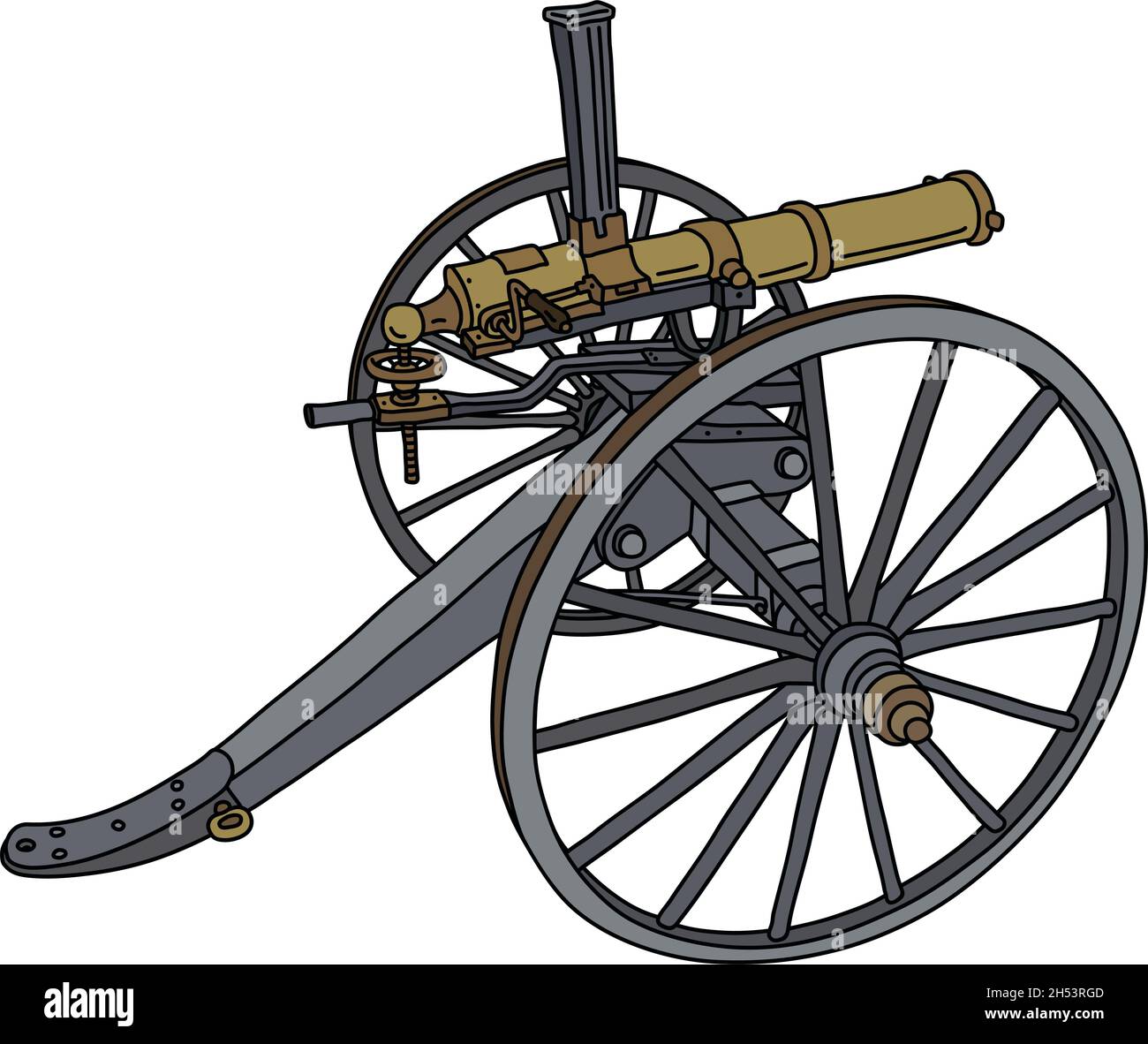 Hand Gatling Gun