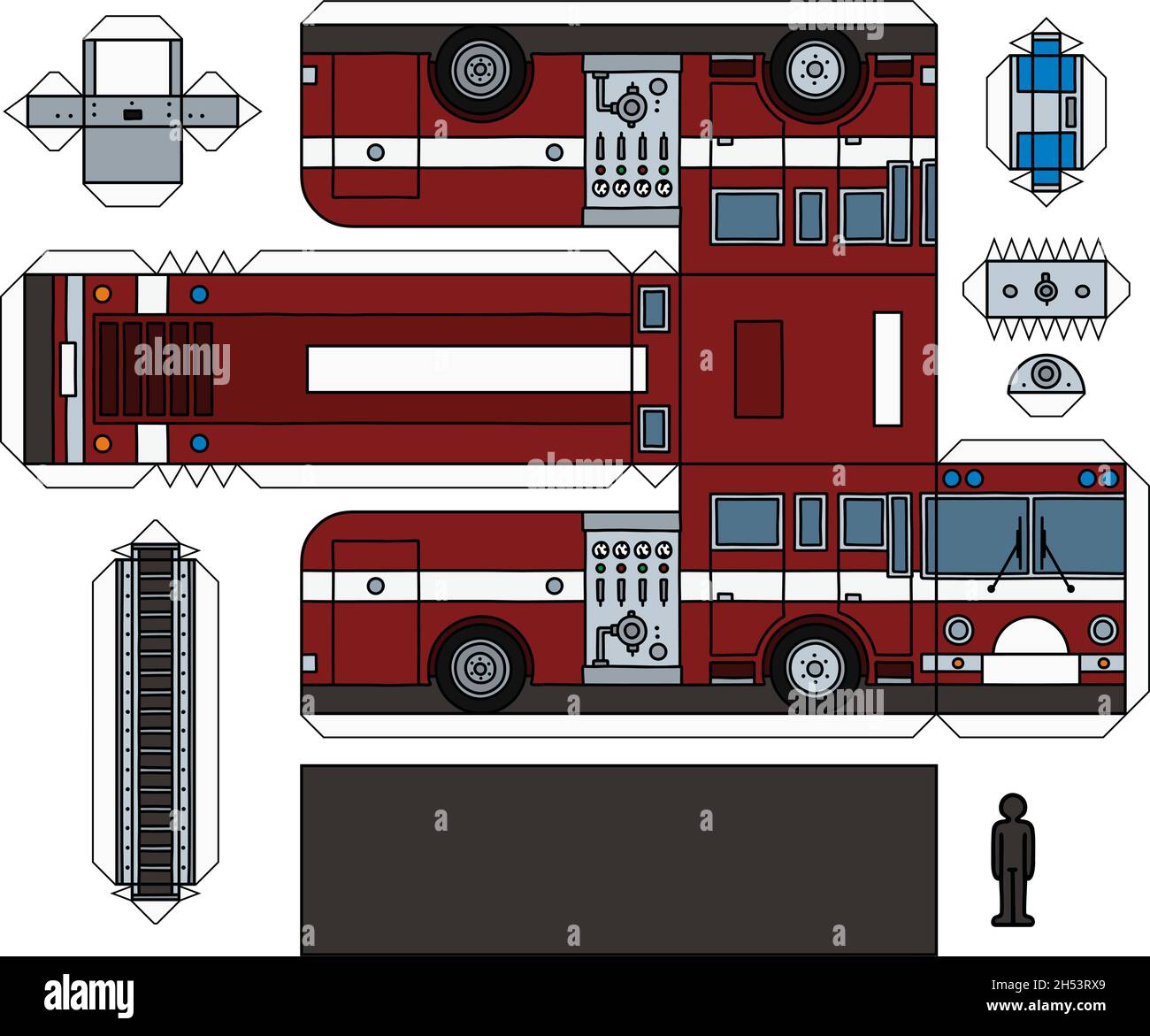 Papercraft station hi-res stock photography and images - Alamy