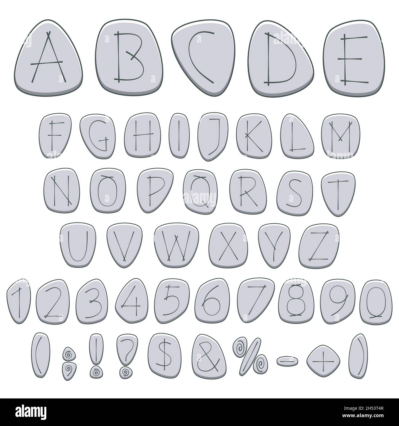 Runes alphabet hi-res stock photography and images - Alamy
