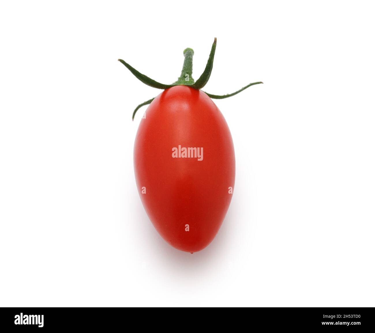 single tomato isolated on white background Stock Photo - Alamy