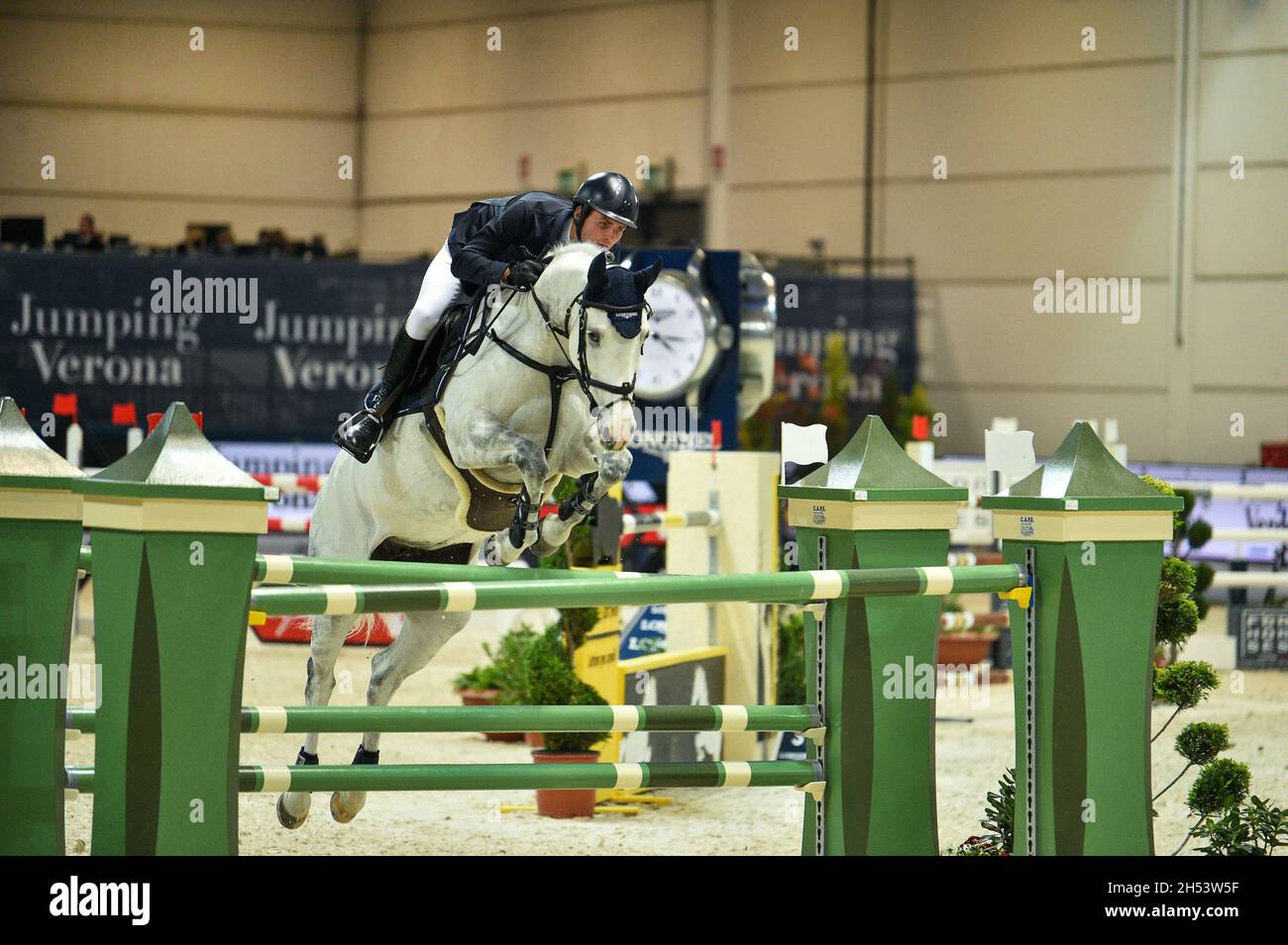 Fiera Cavalli, Verona, Italy, November 05, 2021, Bryan Balsiger SUI ...