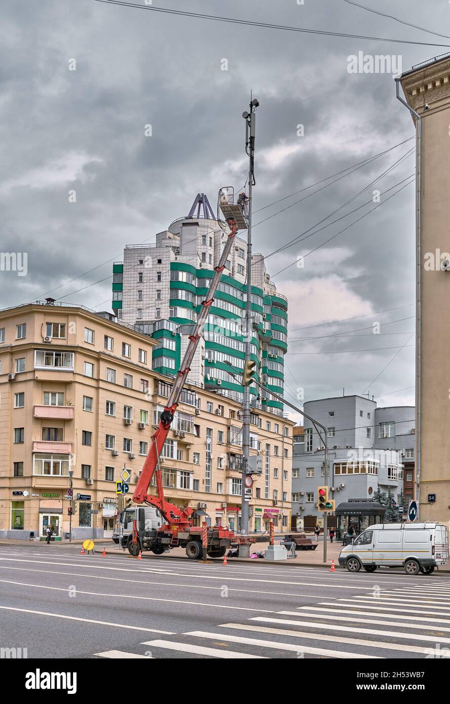Moscow city telephone network hi-res stock photography and images - Alamy