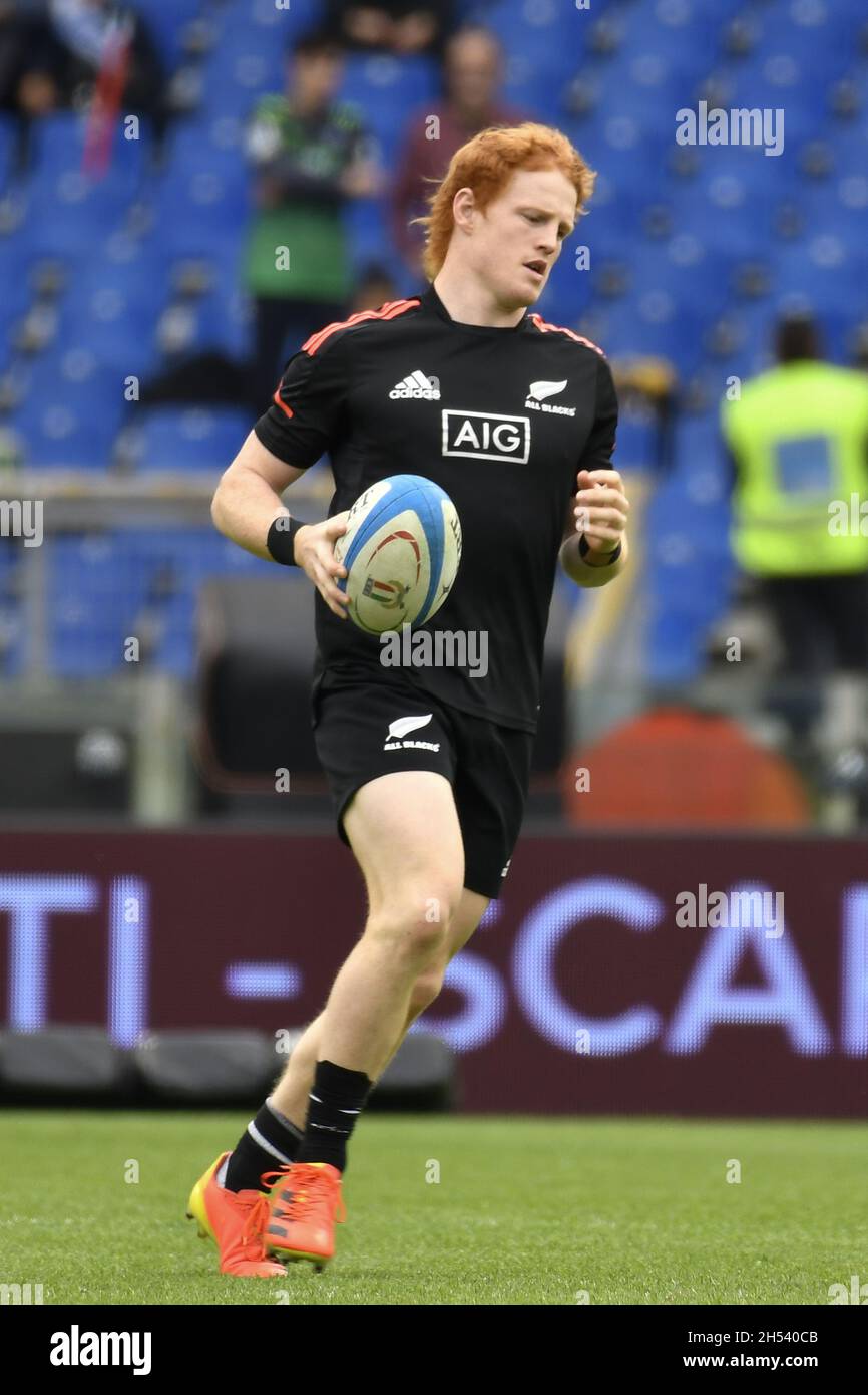 Finlay Christie (NZL) during the Test Match Rugby Italy vs All Blacks ...