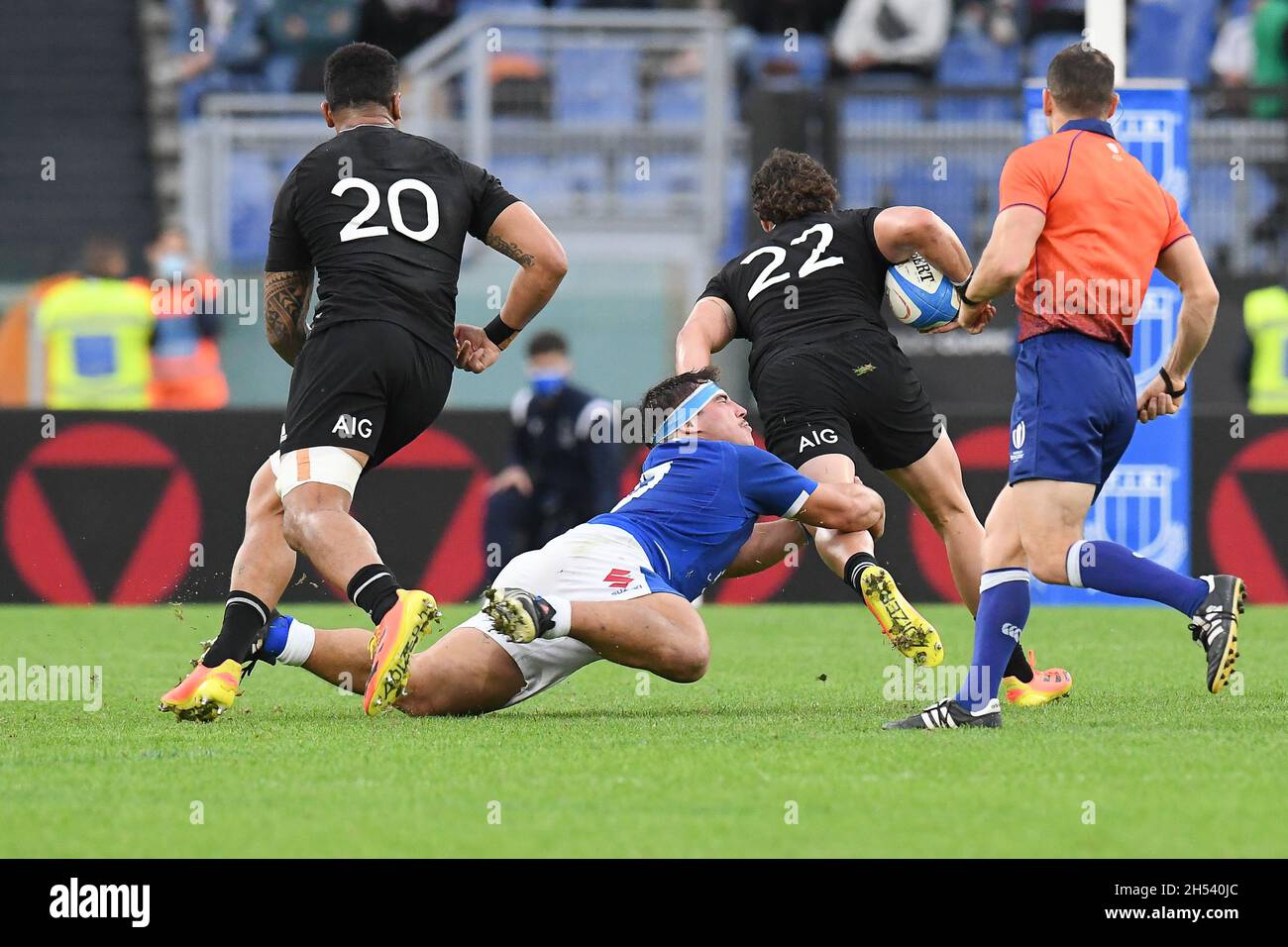 Stadio Olimpico, Rome, Italy. 6th Nov, 2021. Autumn Series ...