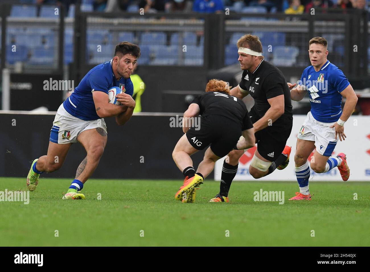 Stadio Olimpico, Rome, Italy. 6th Nov, 2021. Autumn Series ...