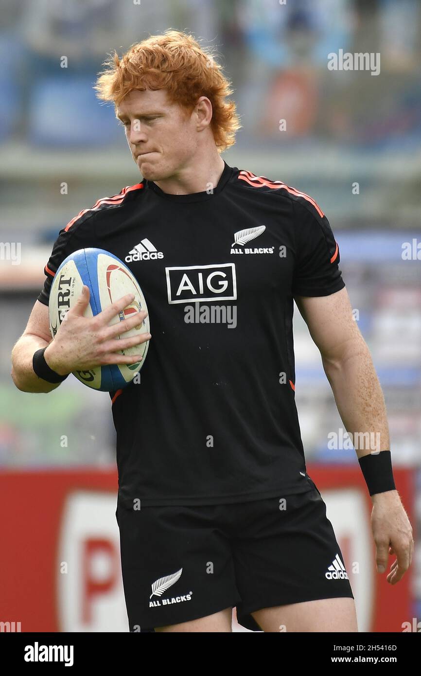 Finlay Christie (NZL) during the Test Match Rugby Italy vs All Blacks ...