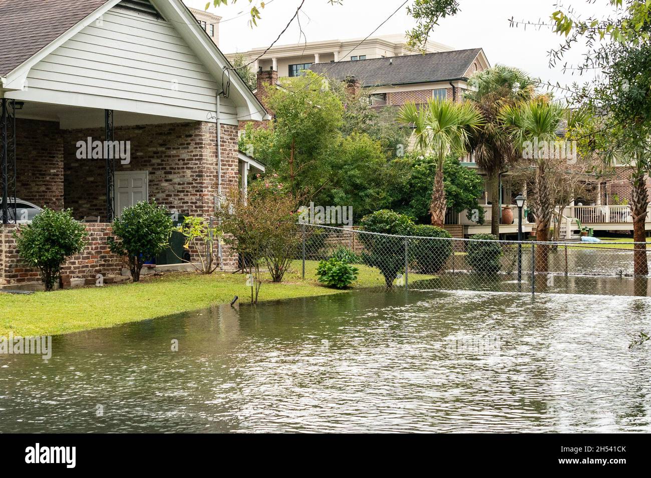 Charleston, United States. 06th Nov, 2021. Houses along Beaufain Street ...