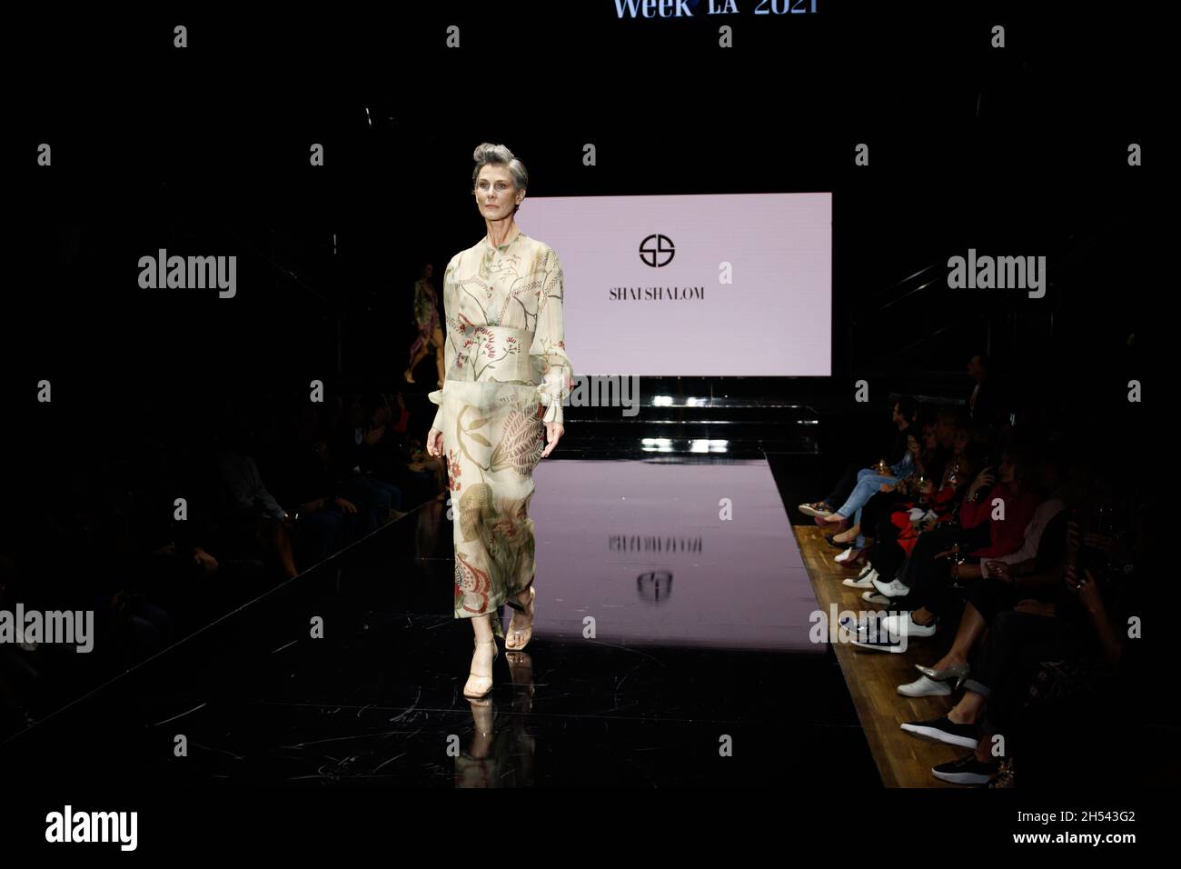 Kornit Fashion Show 2021 Los Angeles - Designer Shai Shalom. Models ...