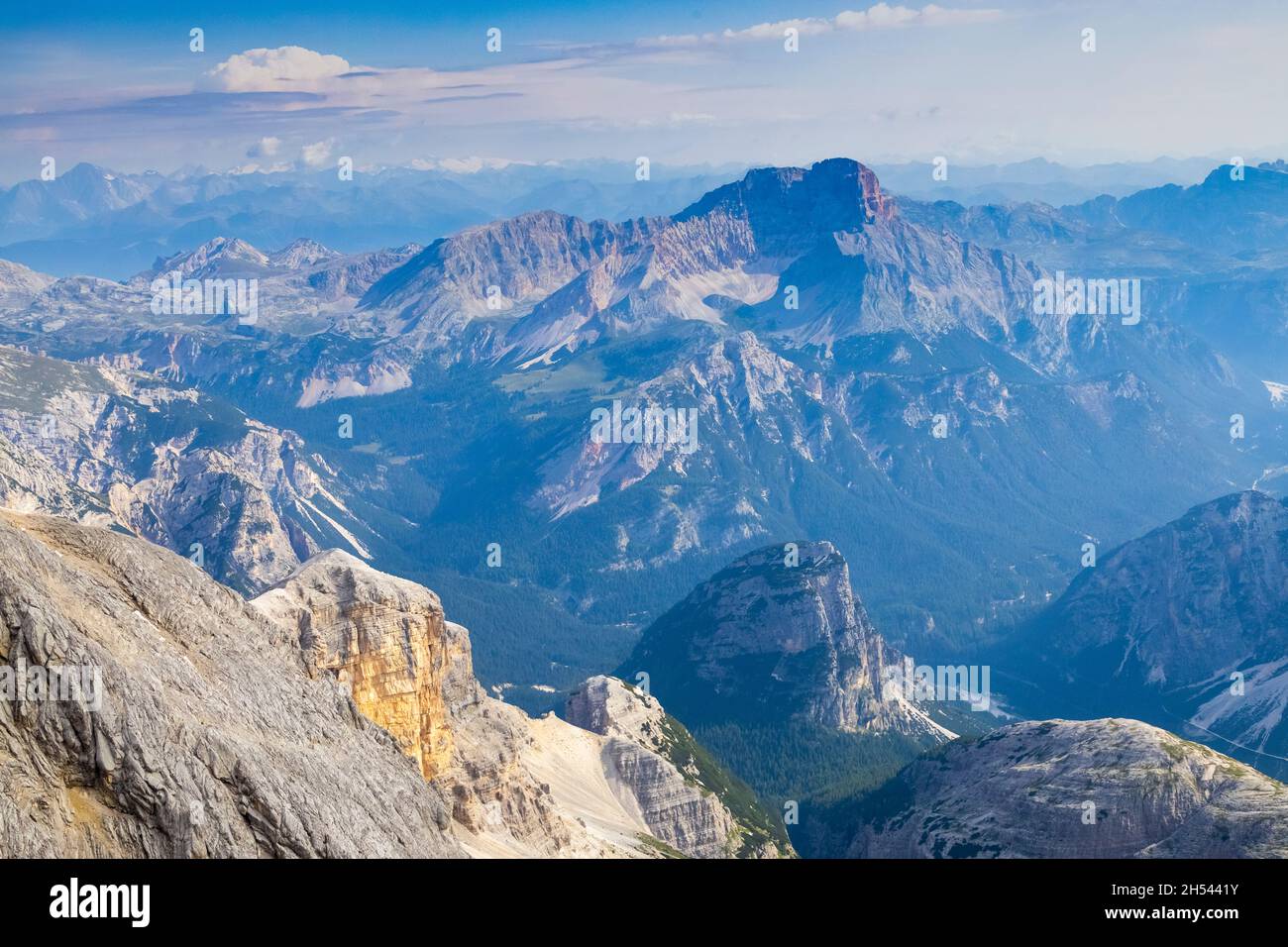 Italy Veneto Dolomiti Tofane Landscape Stock Photo - Alamy