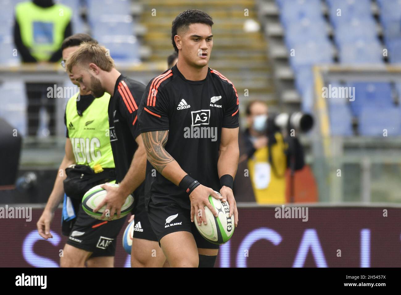 Rome, Italy. 06th Nov, 2021. Quinn Tupaea (NZL) during the Test Match ...