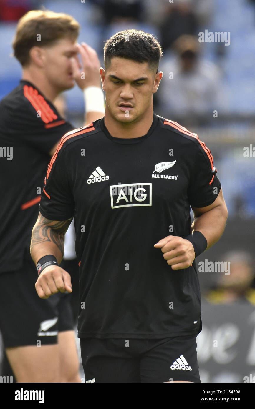 Rome, Italy. 06th Nov, 2021. Quinn Tupaea (NZL) during the Test Match ...