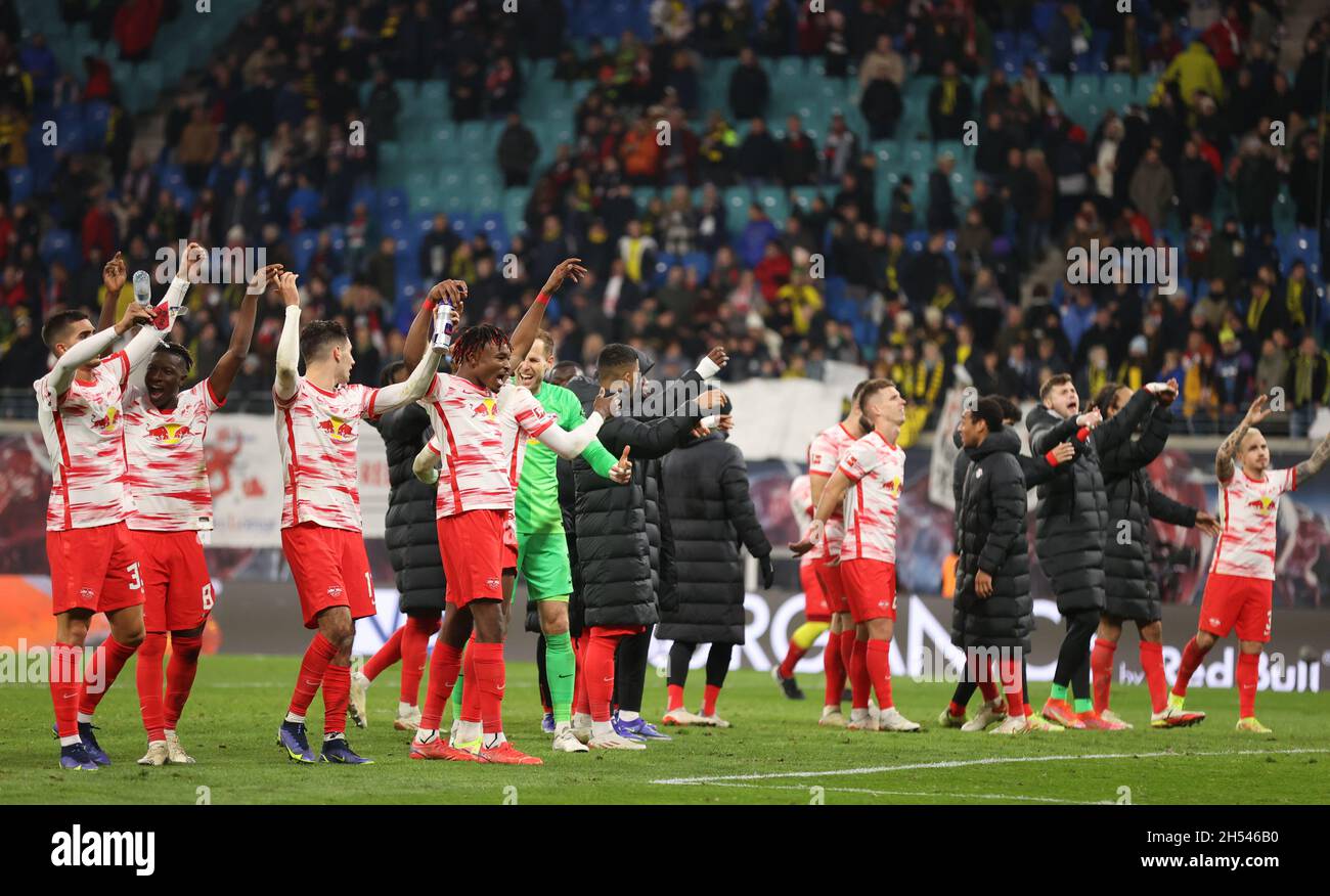 Leipzig, Germany. 06th Nov, 2021. Football: Bundesliga, RB Leipzig ...