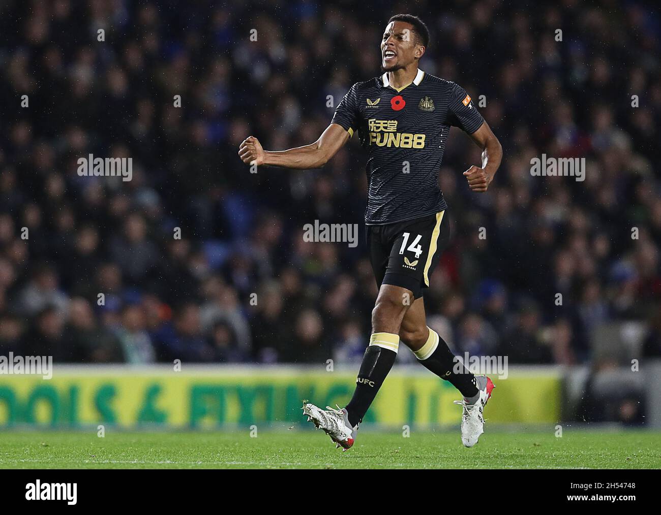 Brighton and Hove, England, 6th November 2021. Isaac Hayden of ...