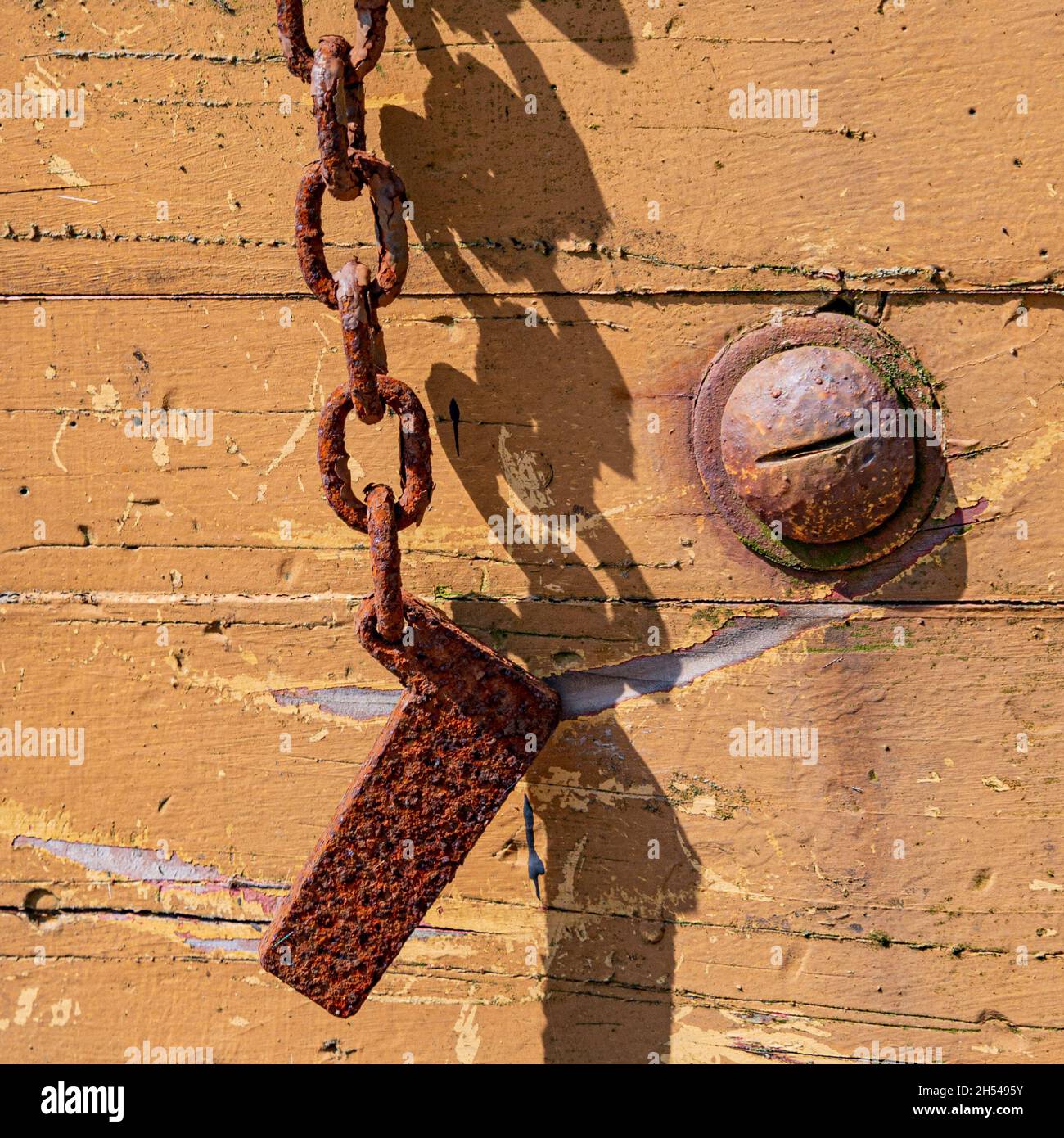 Chain rivet hi-res stock photography and images - Alamy