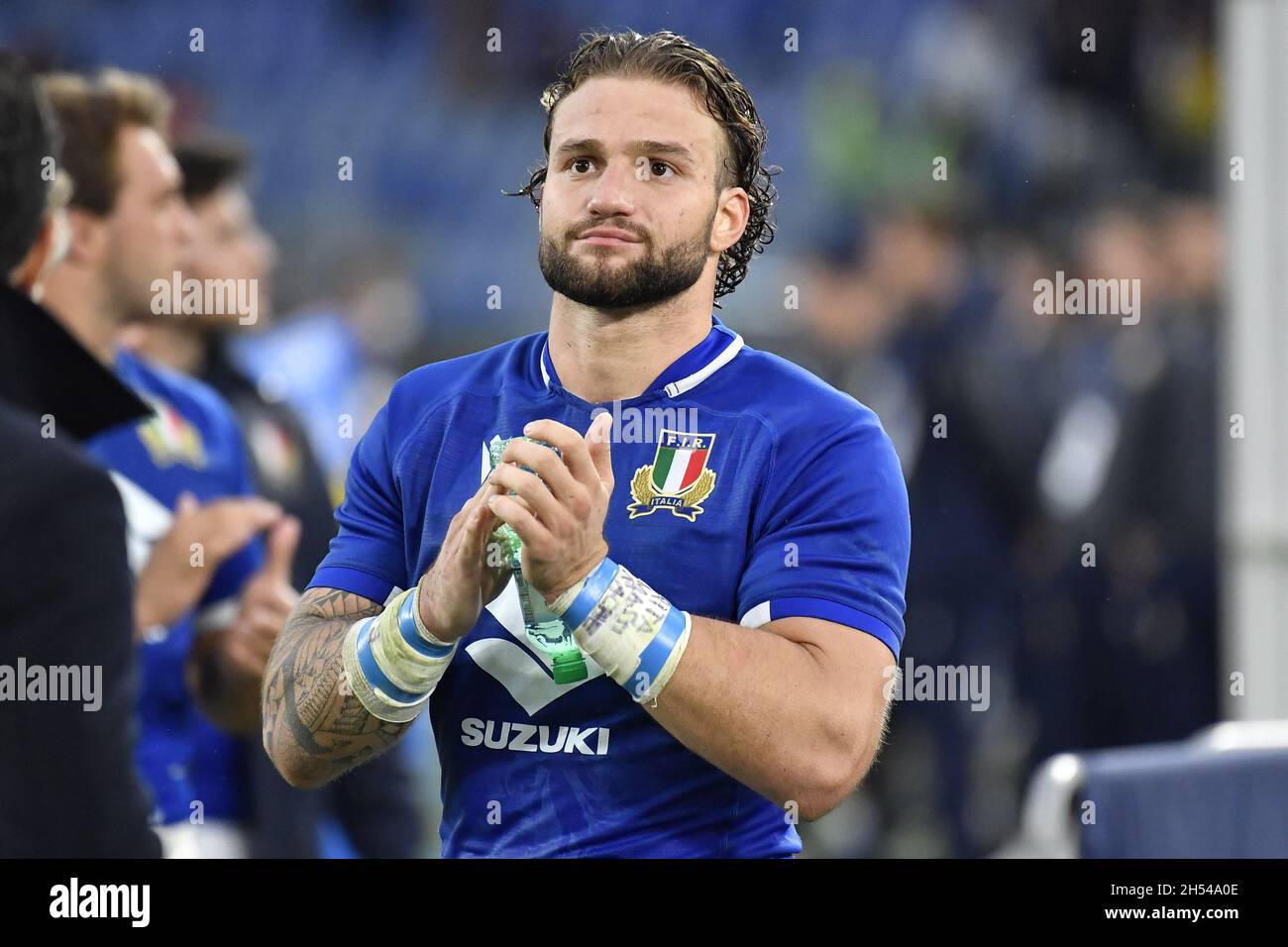 Federico MORI (ITA) during the Test Match Rugby Italy vs All Blacks New ...
