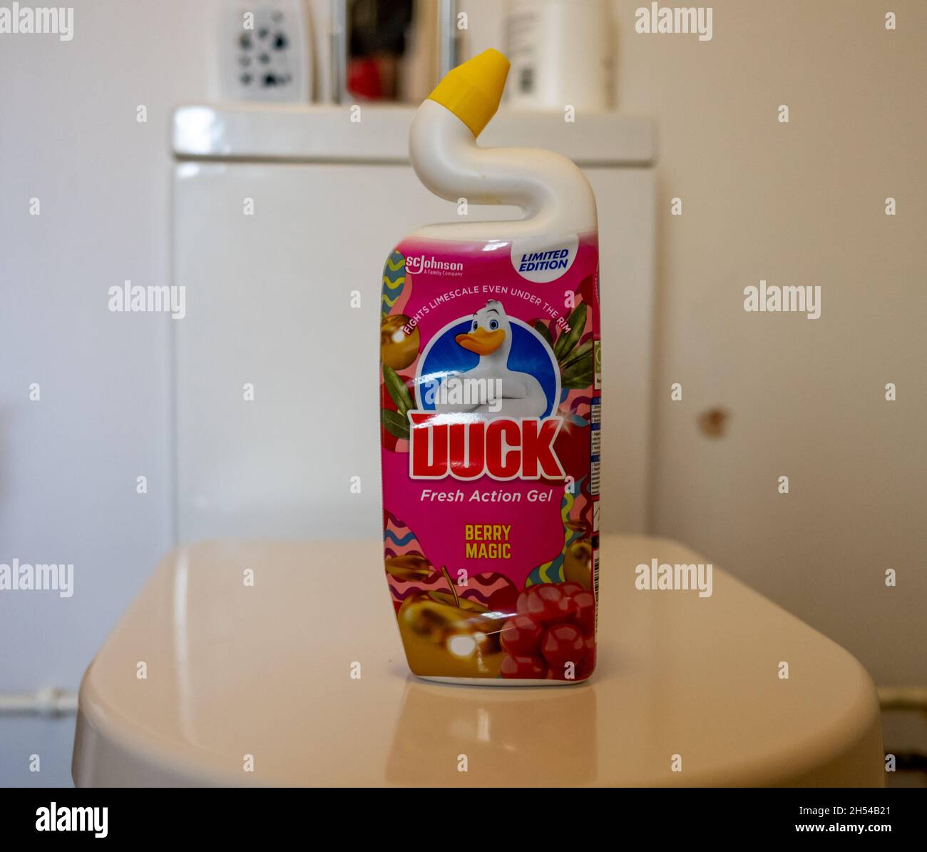 Toilet cleaner duck hi-res stock photography and images - Alamy