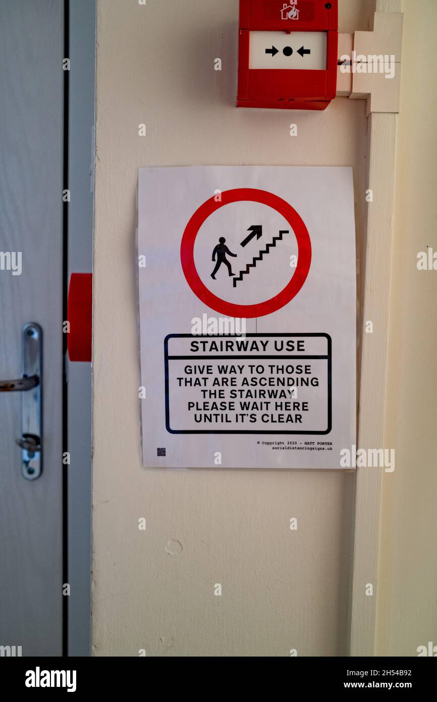 Norwich, Norfolk, UK – November 05 2021. Information sign regarding ...