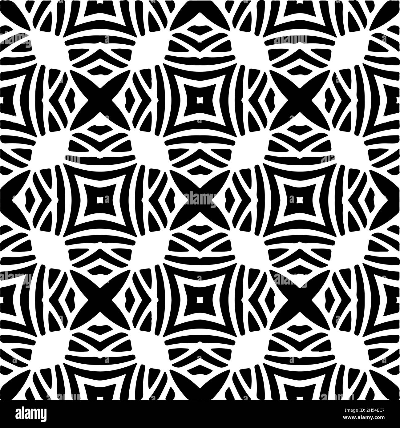 Vector seamless pattern. Modern stylish texture. Composition from ...