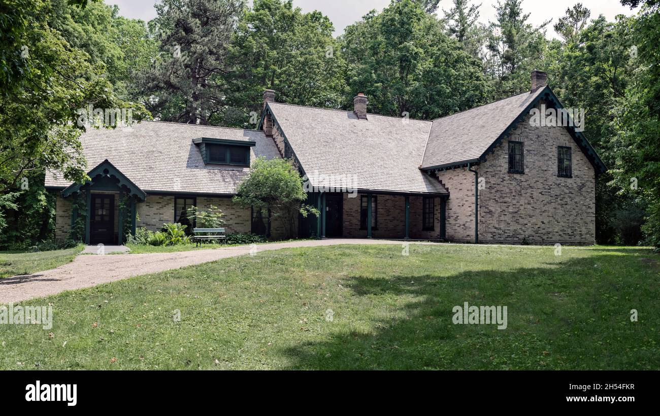 Kitchener, Canada – June 13, 2021: The childhood home of former Prime ...
