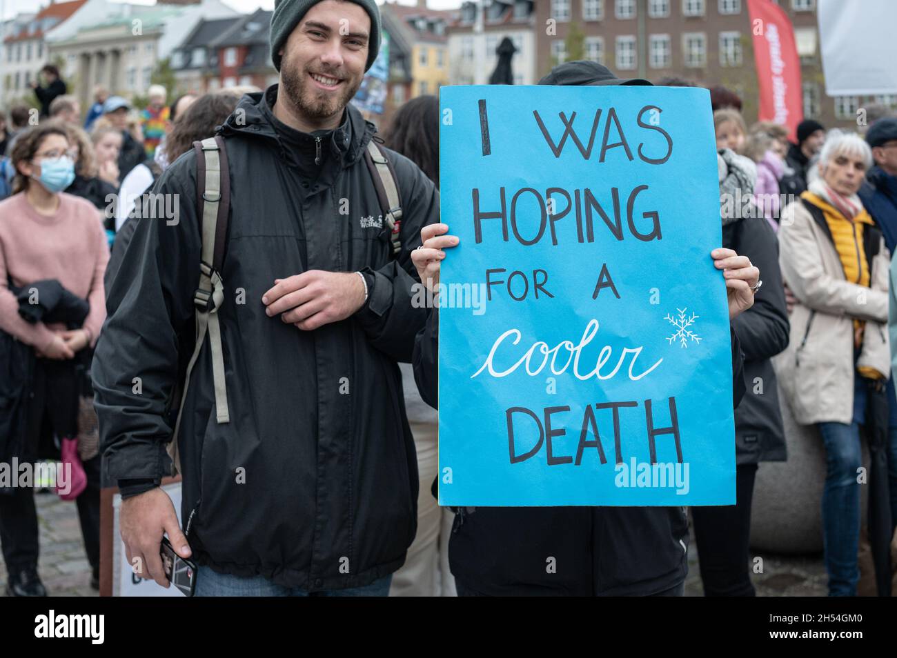 Copenhagen, Denmark. 06th Nov, 2021. Thousands of concerned citizens ...