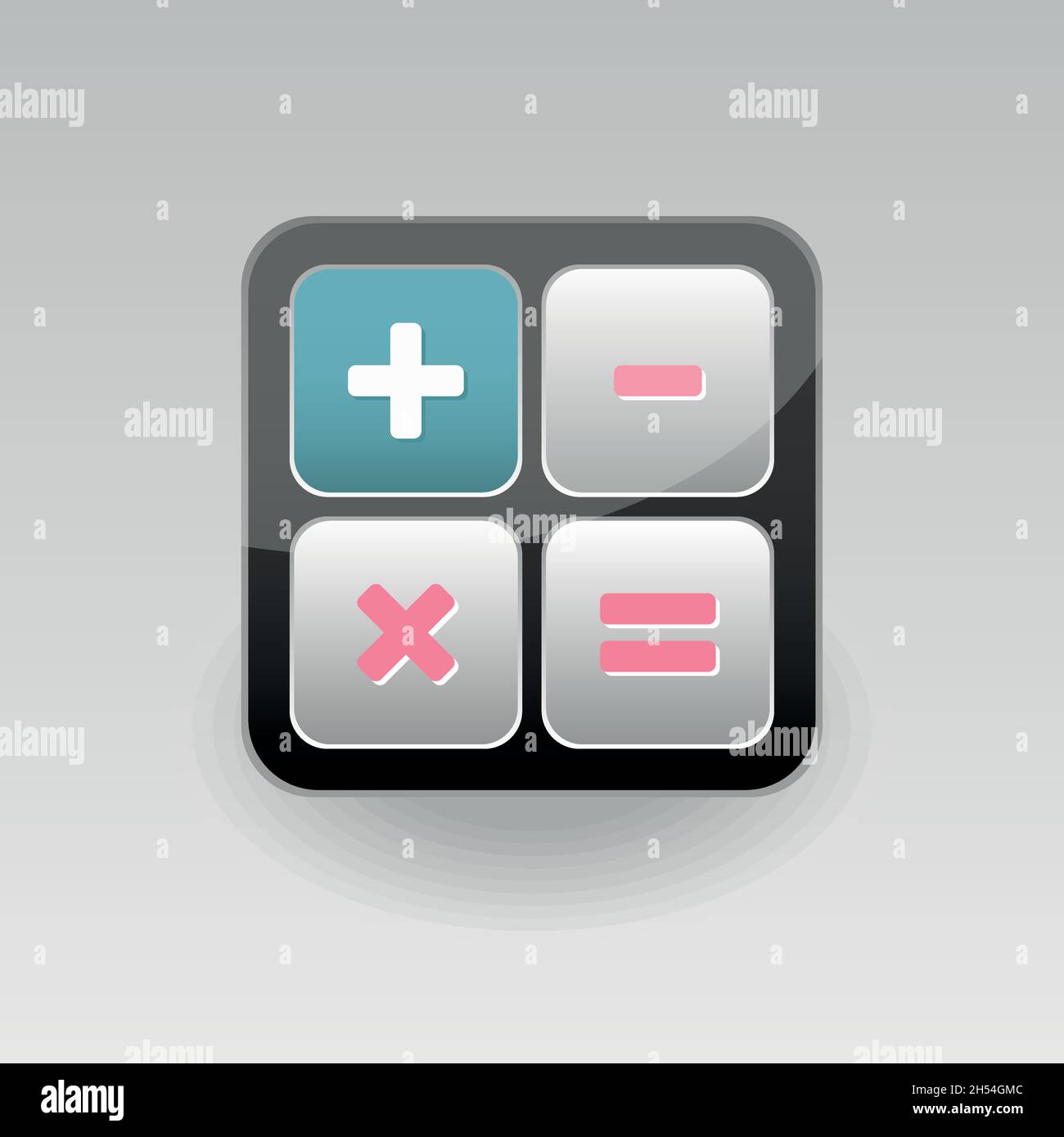 App icon calculator vector set eps 10 Stock Vector Image & Art - Alamy