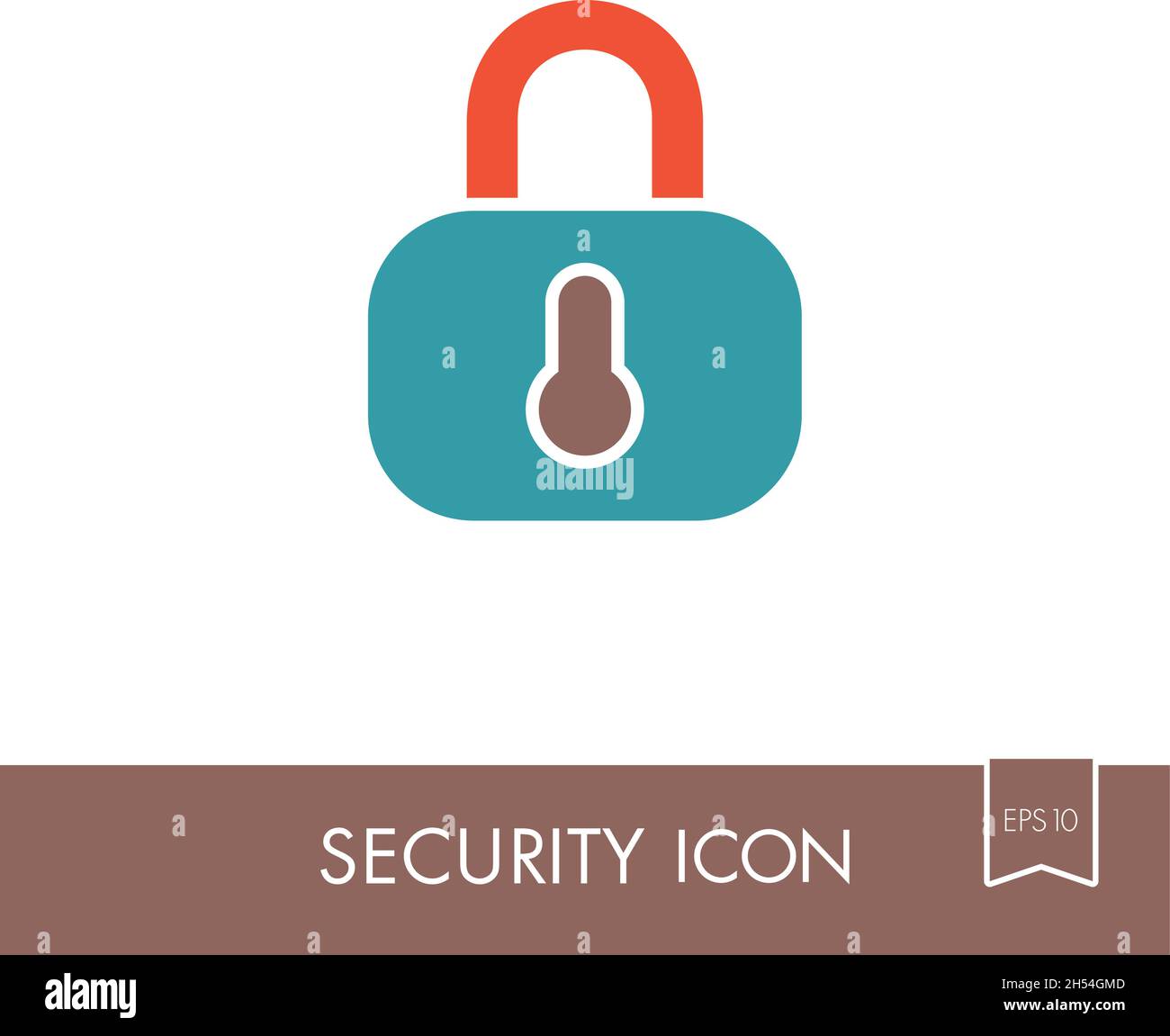 Lock icon. Concept password, blocking, security. Graph symbol for your ...