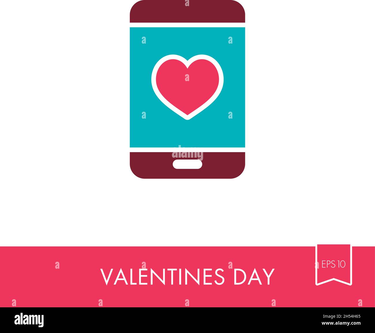 Technology heart smartphone mobile phone romantic telephone call ...