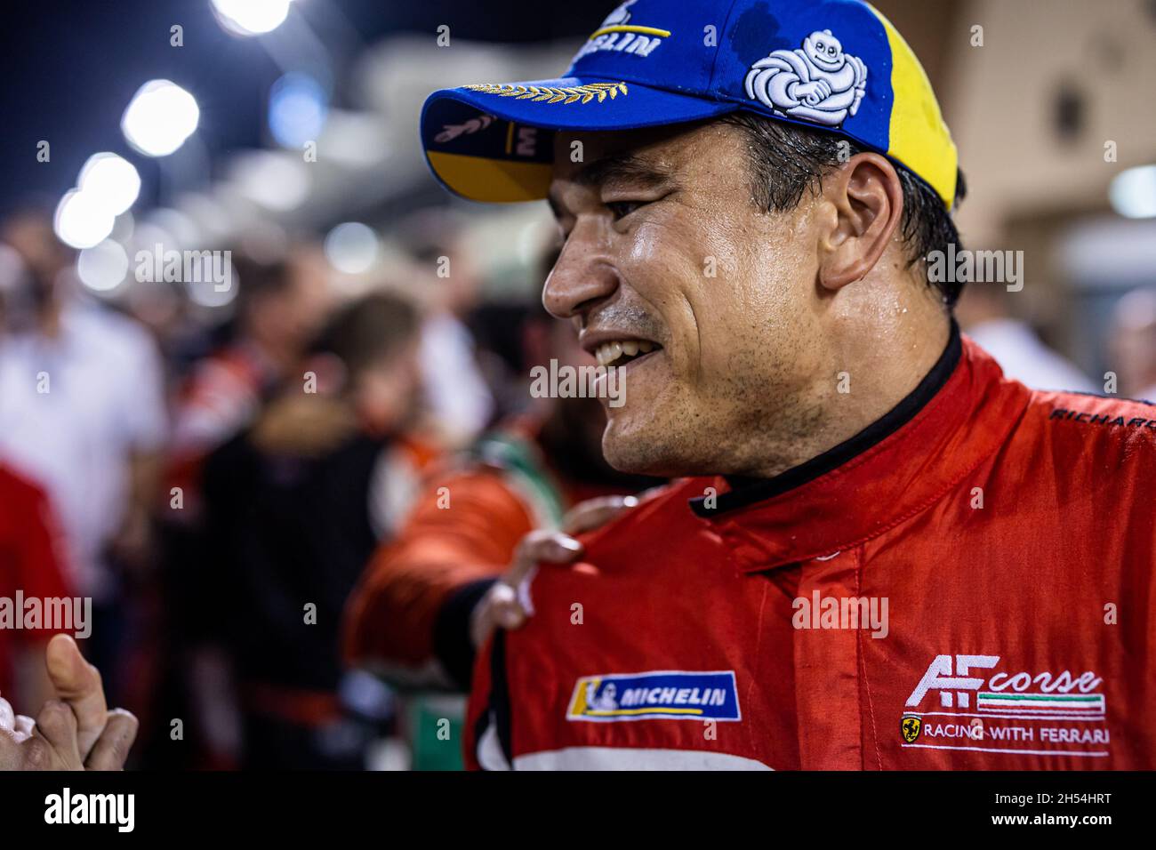 Perrodo Francois (fra), AF Corse, Ferrari 488 GTE Evo, portrait podium ...