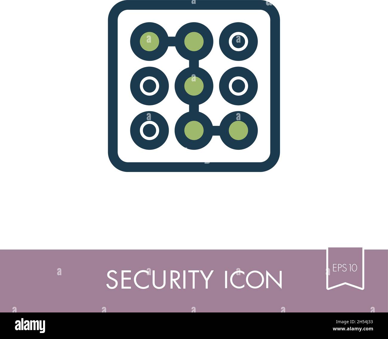 Security code icon. Phone lock. Graph symbol for your web site design ...