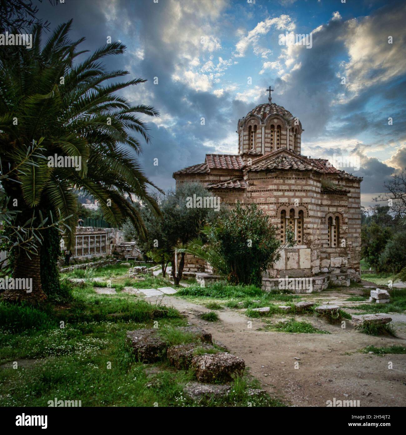Church of the Holy Apostles, Athens Stock Photo - Alamy