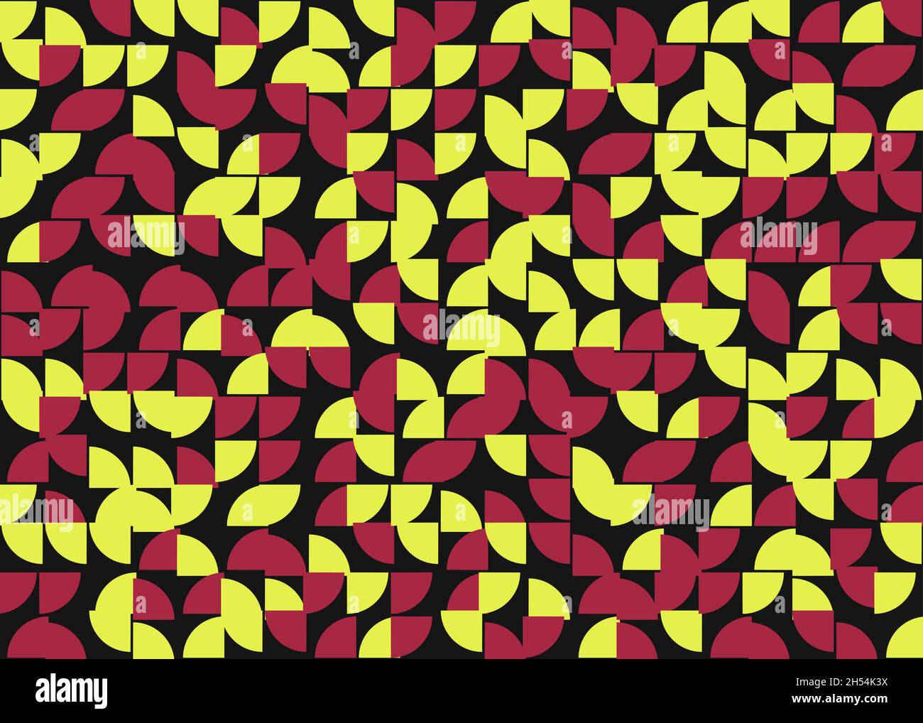 Abstract Geometrical generative computational art illustration Stock ...