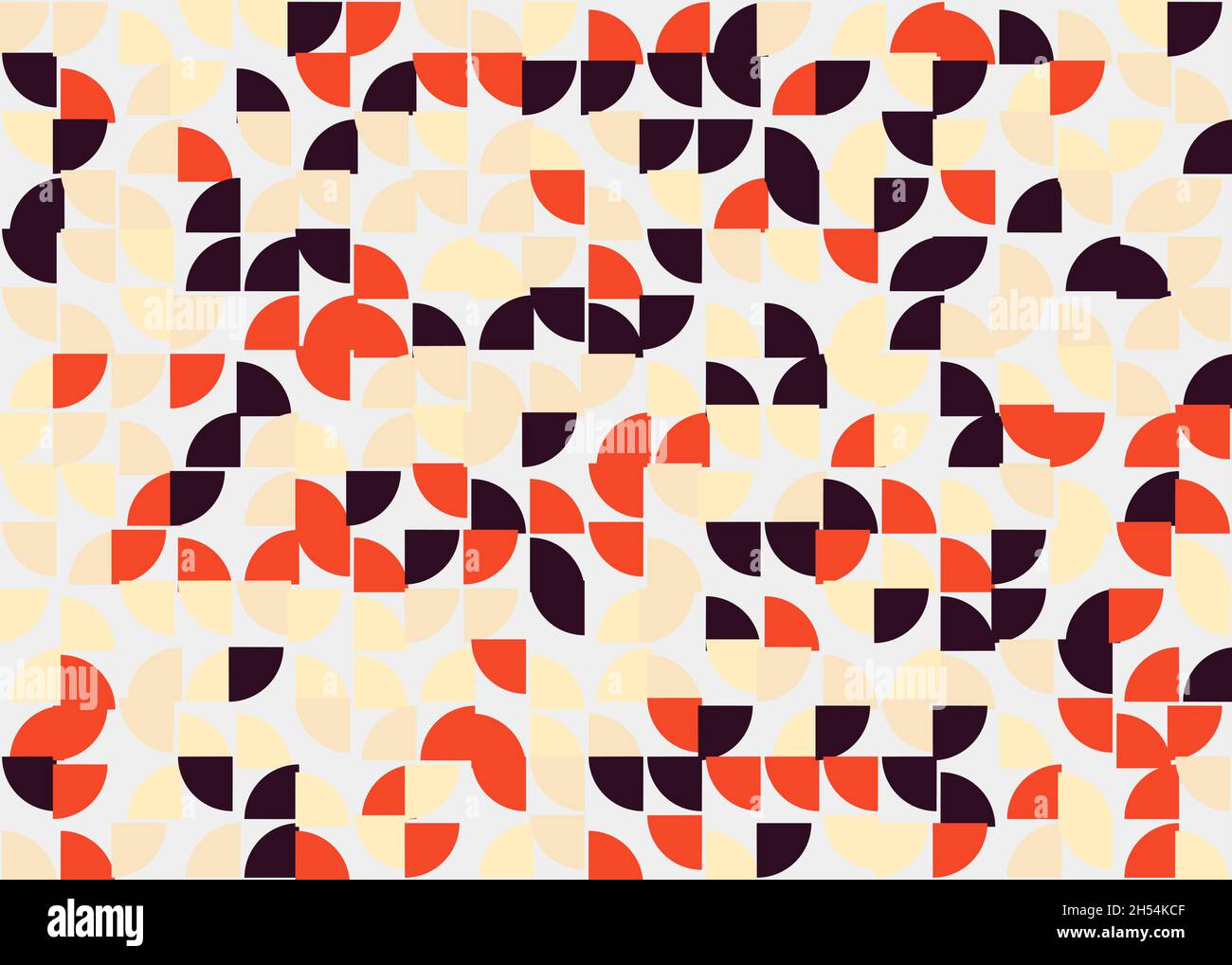 Abstract Geometrical generative computational art illustration Stock ...