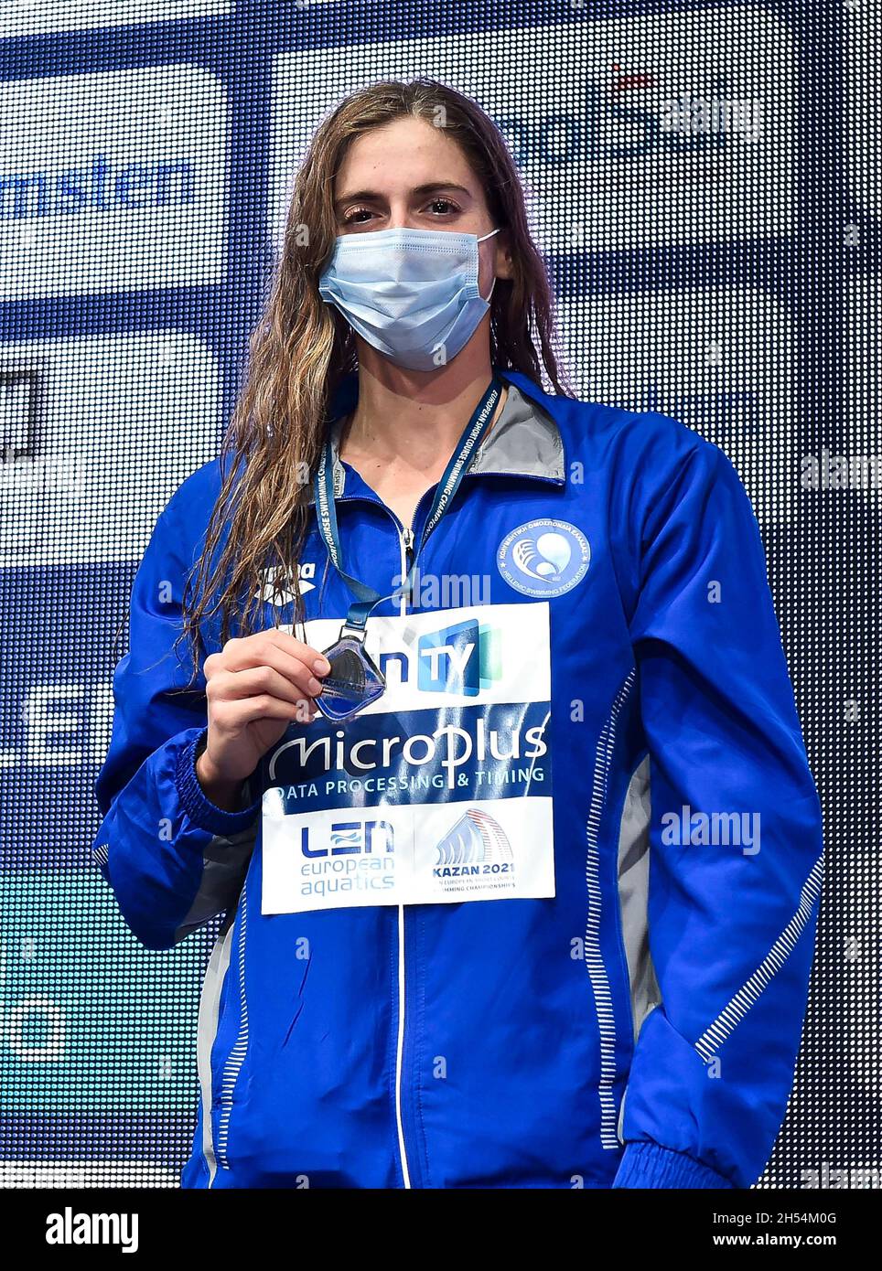 NTOUNTOUNAKI Anna GRE Greece Silver Medal100m Butterfly Women Podium ...