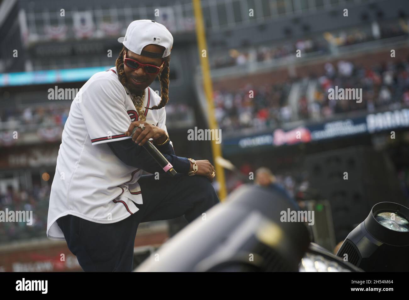 Atlanta, USA. 05th Nov, 2021. Atlanta native Ludacris performs at a ...