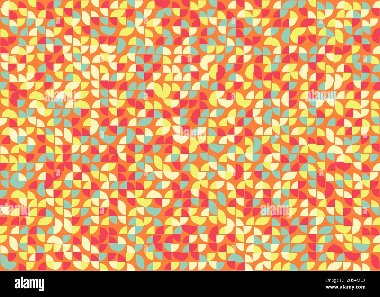 Abstract Geometrical generative computational art illustration Stock ...