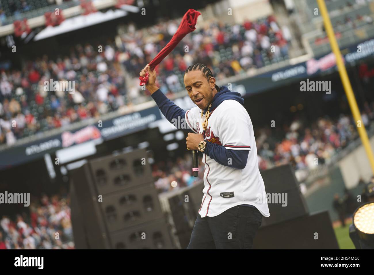 Atlanta, USA. 05th Nov, 2021. Atlanta native Ludacris performs at a ...