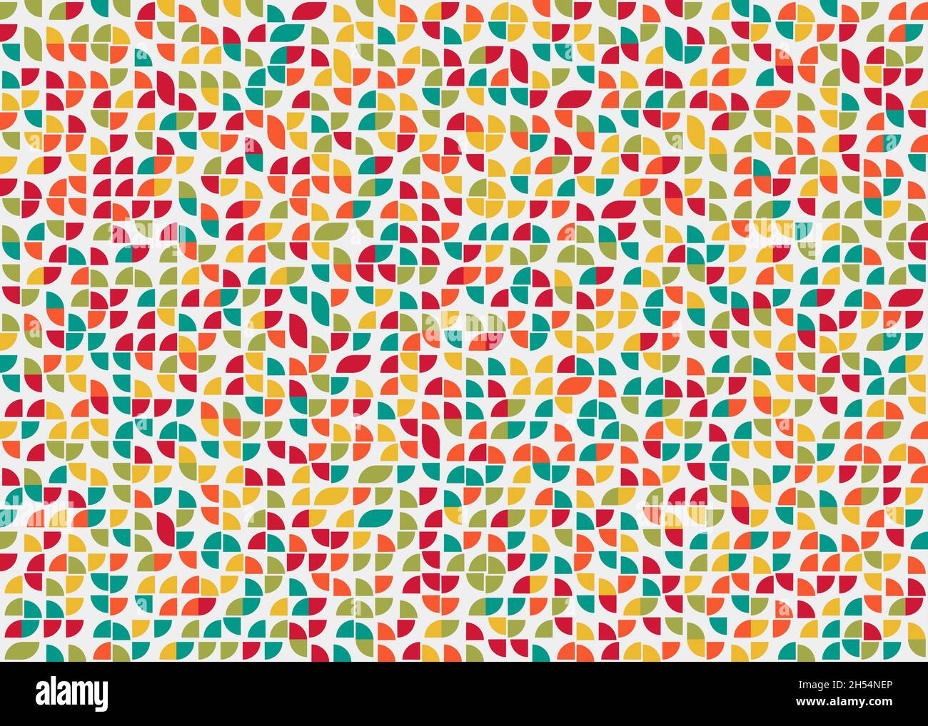 Abstract Geometrical generative computational art illustration Stock ...