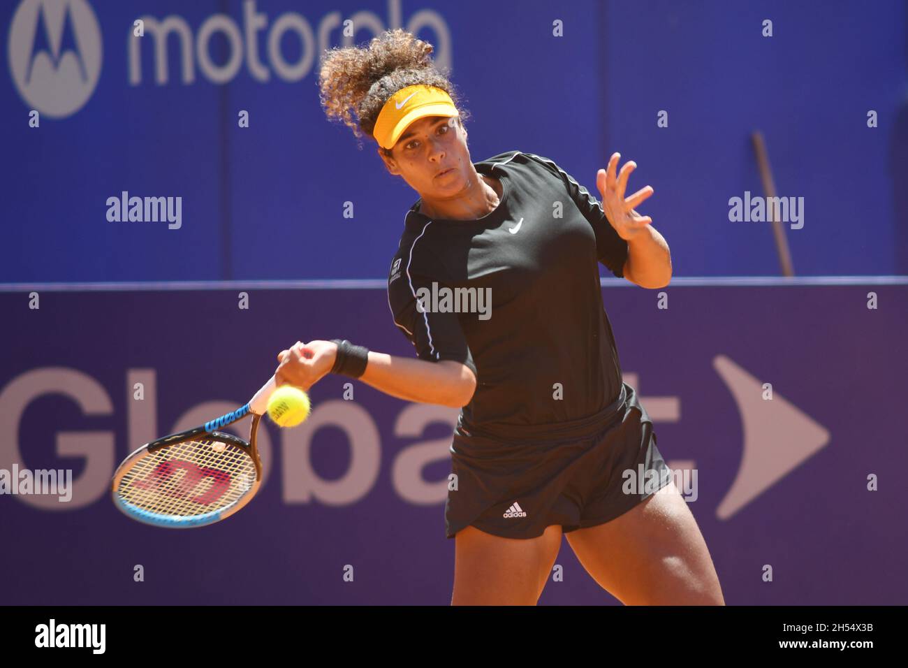 Mayar Sherif (Egypt). Argentina Open WTA 2021. Semifinal Stock Photo ...
