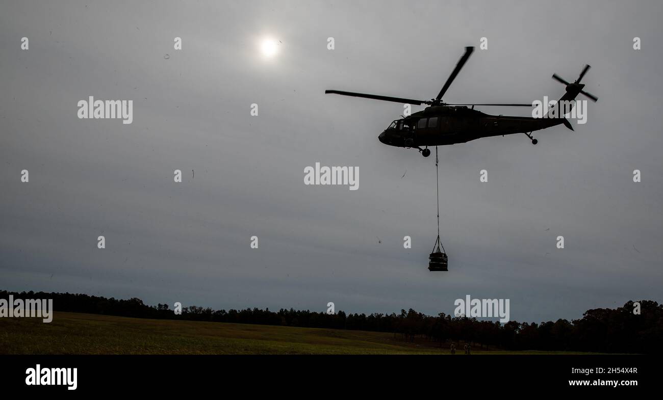 A U.S. UH-60 Black Hawk assigned to the Marietta-based 1st Battalion ...