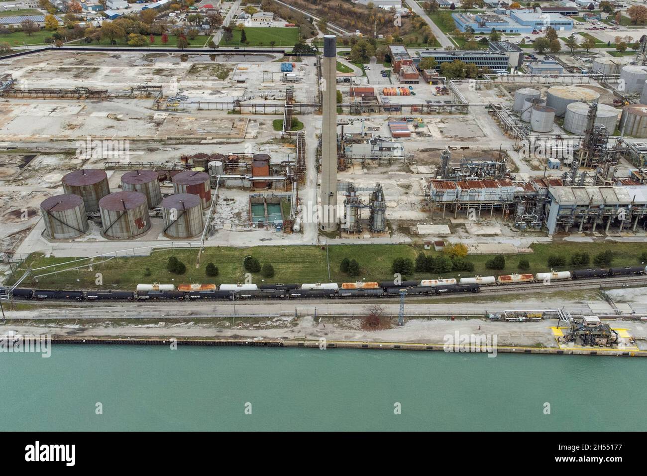 Sarnia aerial hi-res stock photography and images - Alamy