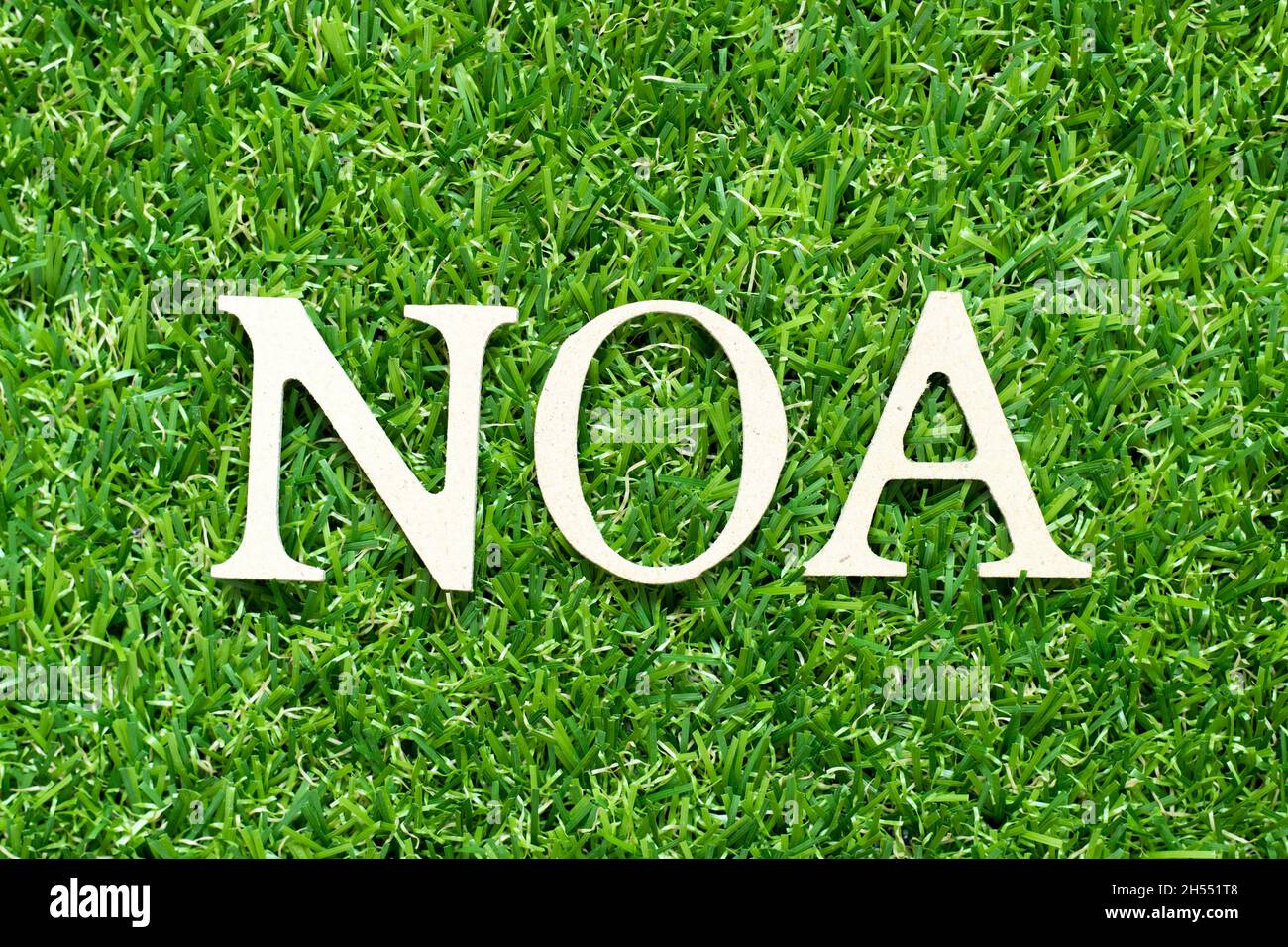 Alphabet letter in word NOA (Abbreviation of Net operating assets ...
