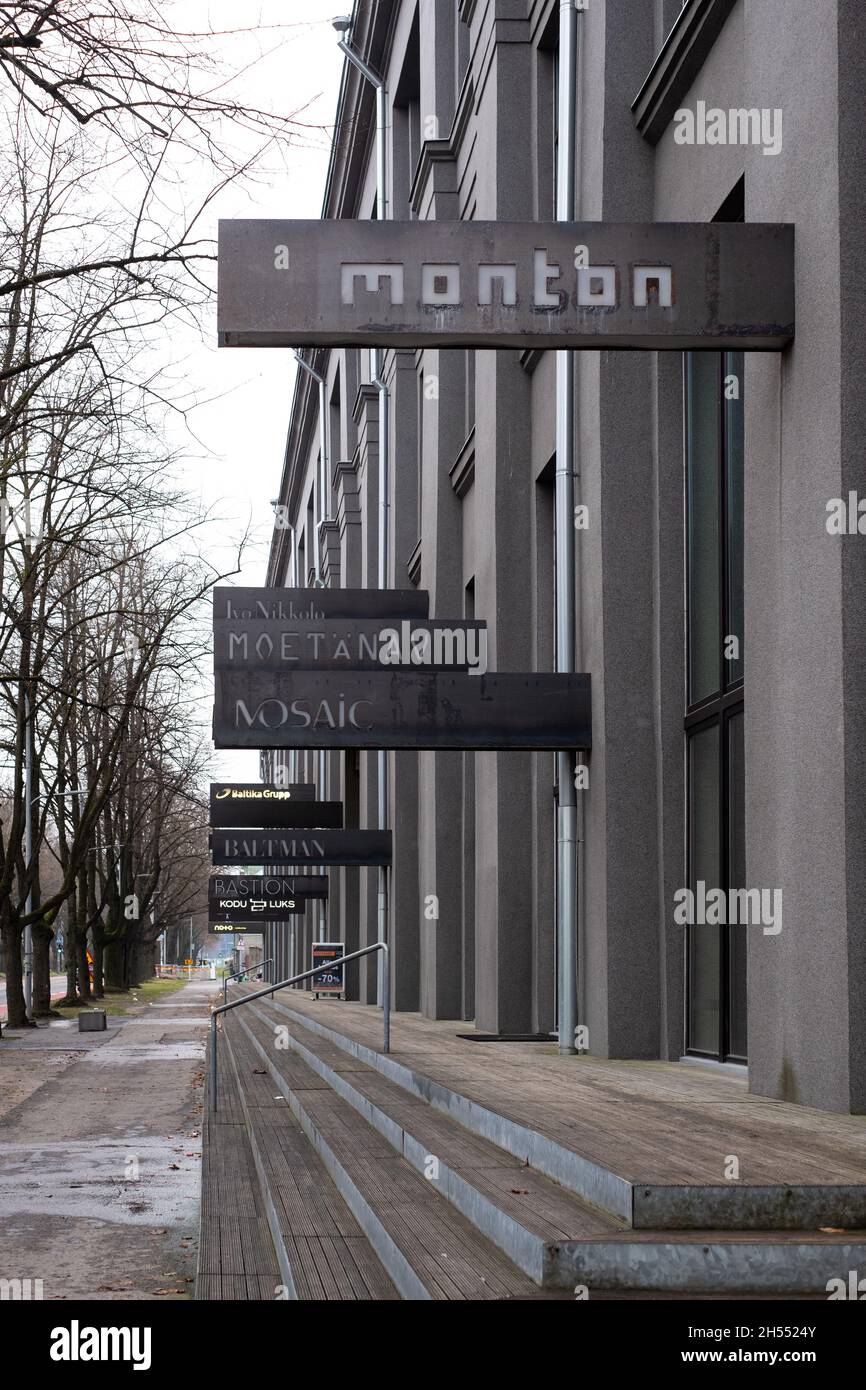 Baltika Quarter (Baltika Kvartal) building complex in Tallinn. Baltika ...