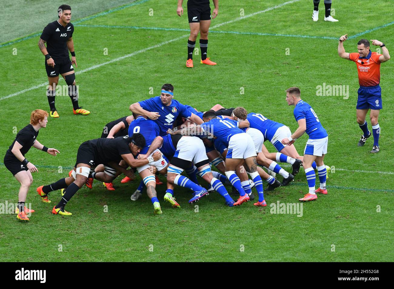 Stadio Olimpico, Rome, Italy. 6th Nov, 2021. Autumn Series ...