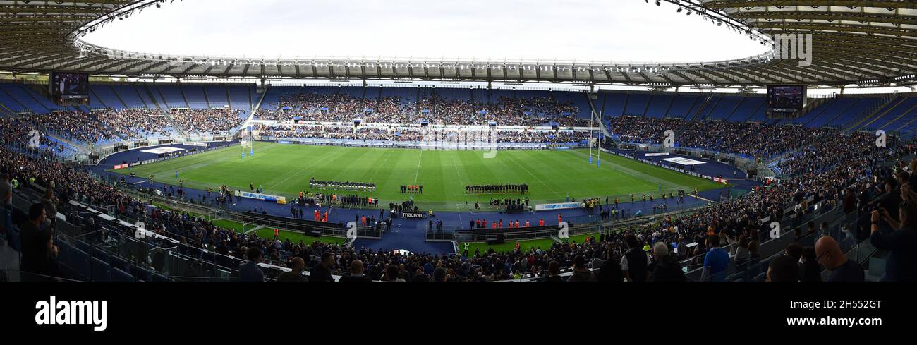 Stadio Olimpico, Rome, Italy. 6th Nov, 2021. Autumn Series ...